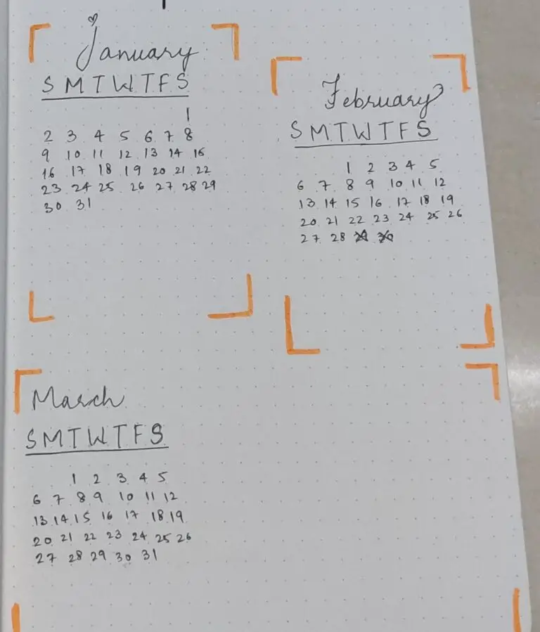 How To Create A Future Log In Bullet Journal (For Beginners) – Kokumber
