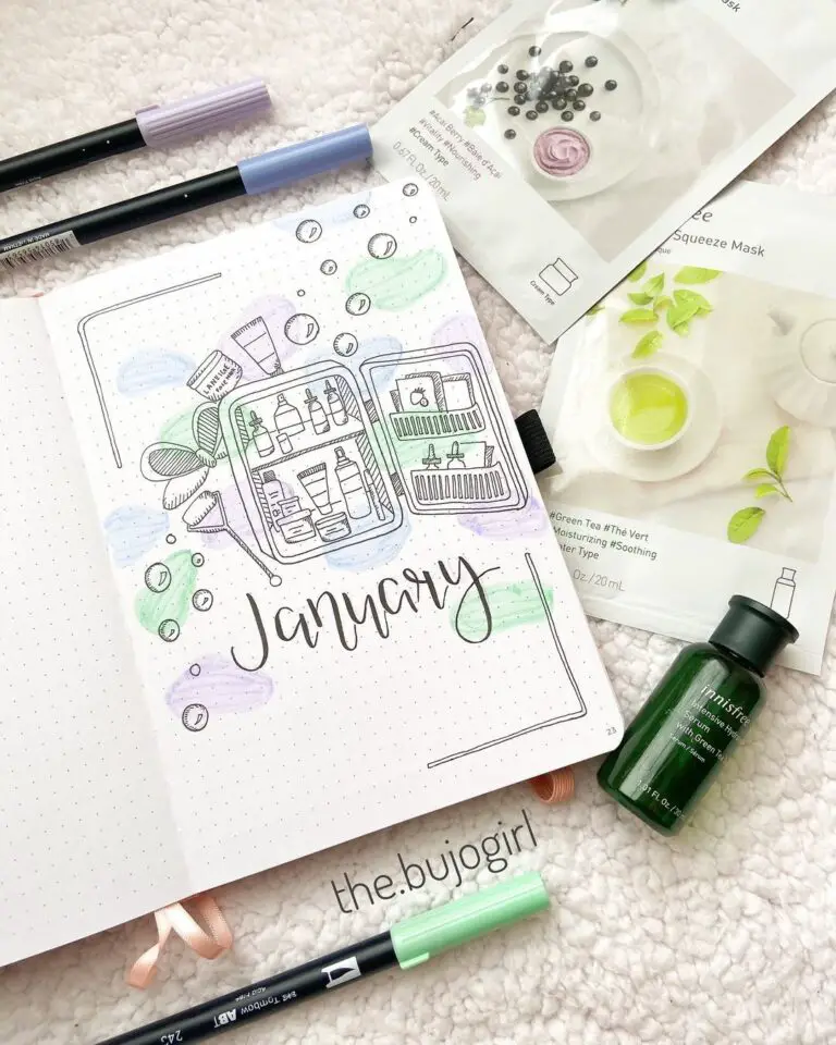 21+ Unique January Bullet Journal Ideas You Have To Try – Kokumber