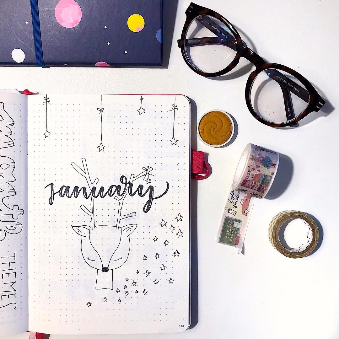 21+ Unique January Bullet Journal Ideas You Have To Try – Kokumber