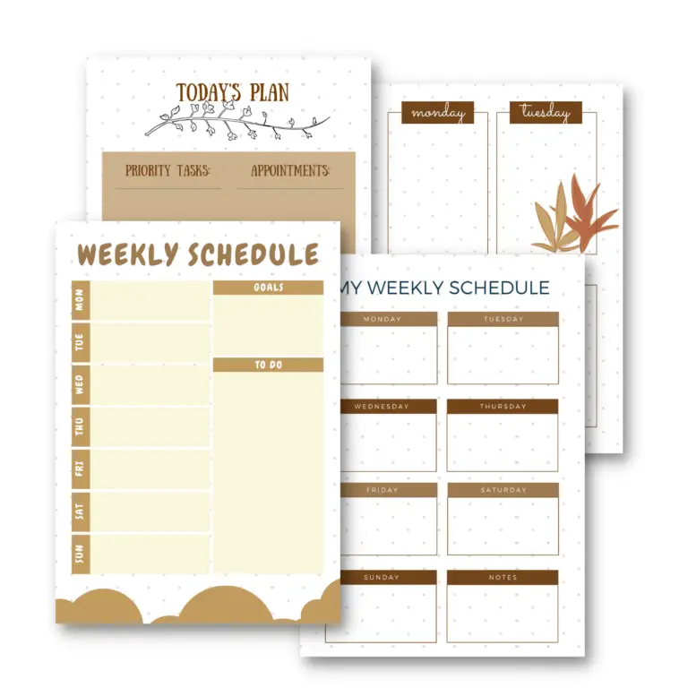 Bullet Journal Planner Printable – Kokumber