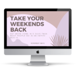 The Best (& Realistic) Weekly Planning Checklist For Your Busy Weeks ...