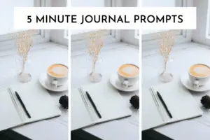 50 Easy 5 Minute Journal Prompts For Gratitude & Happiness – Kokumber