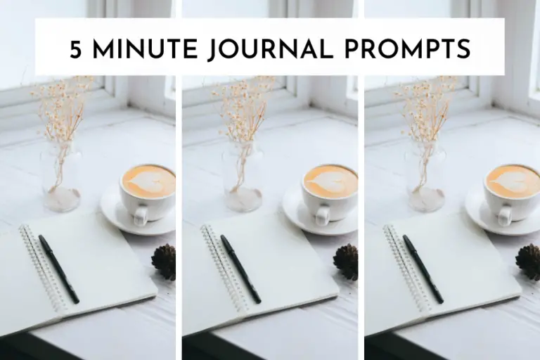 50 Easy 5 Minute Journal Prompts For Gratitude & Happiness – Kokumber